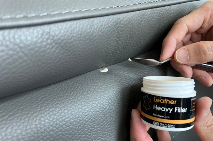 How to choose the right filler to repair leather damages